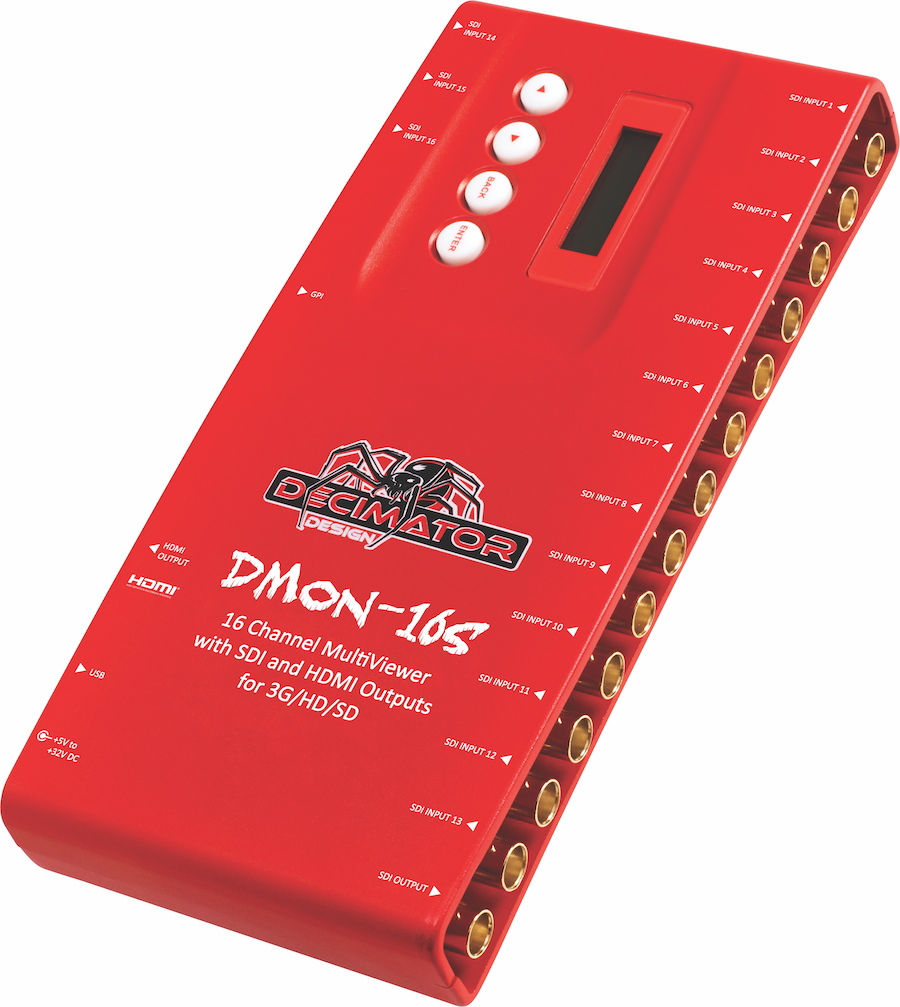 DMON-16S - Decimator Design - 製品情報 | TACSYSTEM
